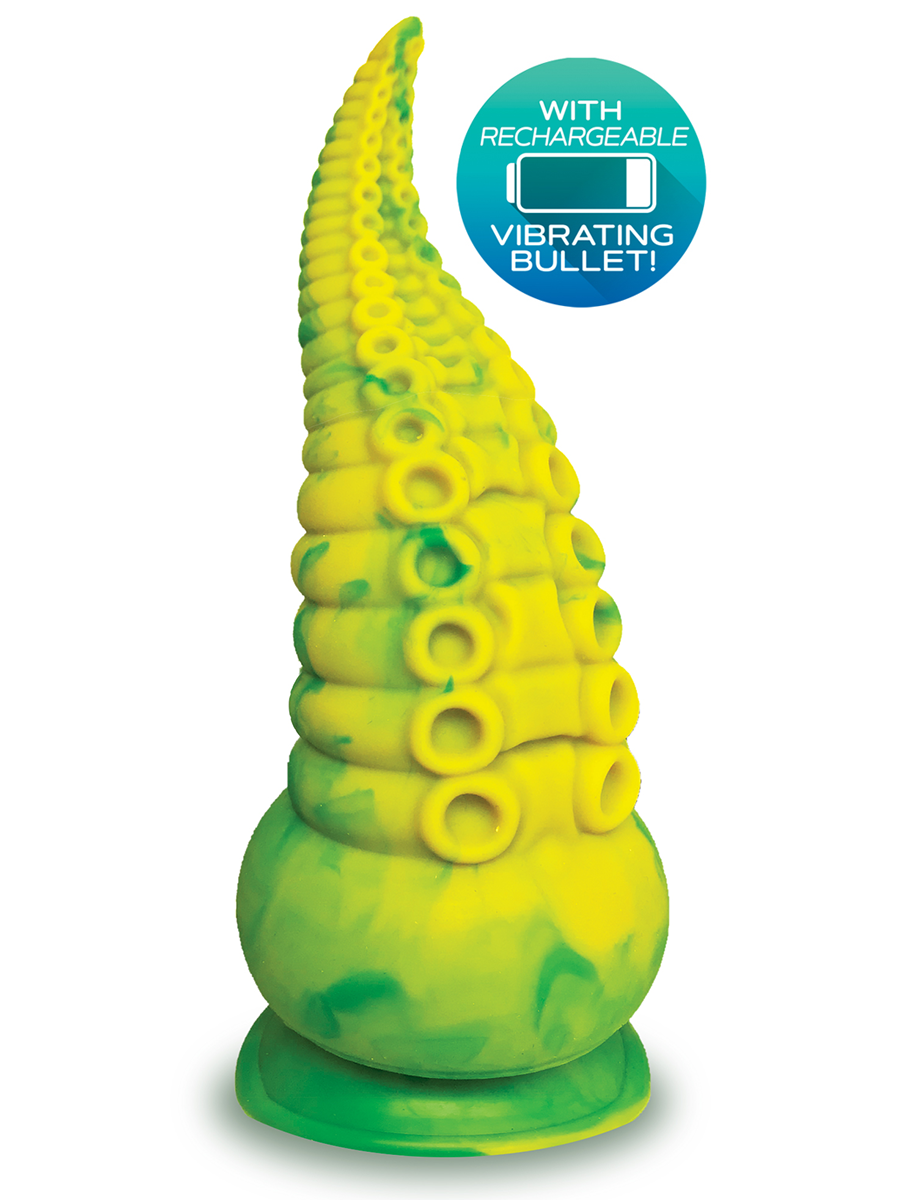 Alien Nation Octopod Silicone Rechargeable Vibrating Creature Dildo ...